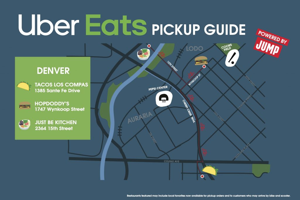 Introducing Uber Eats Pickup Guides powered by JUMP | Uber Newsroom