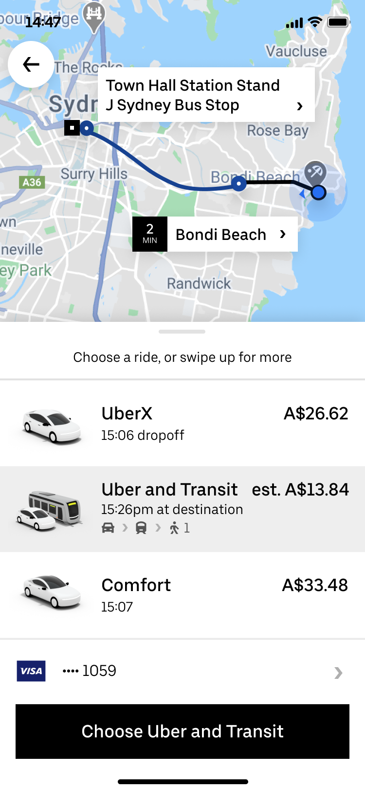 Global ‘Uber + Public Transport’ feature to begin in Sydney | Uber Newsroom
