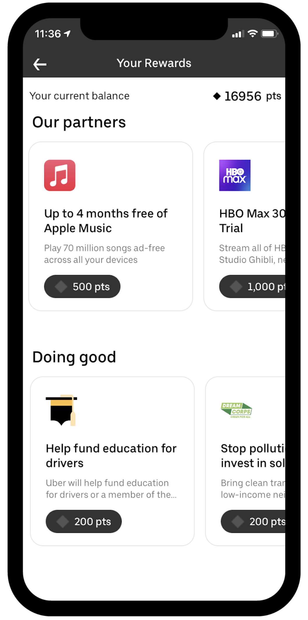 Introducing More Ways to Reward Yourself with Uber | Uber Newsroom