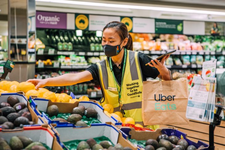 Woolworths and Uber Eats partner to accelerate ultra convenience in ...