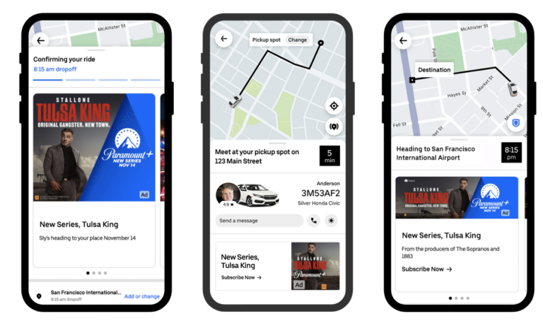 Uber launches Journey Ads in Australia with firstmover Paramount+ ...