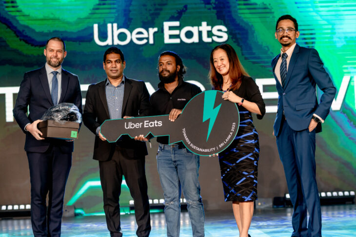 Uber Eats brings e-cycles to delivery in Sri Lanka | Uber Newsroom