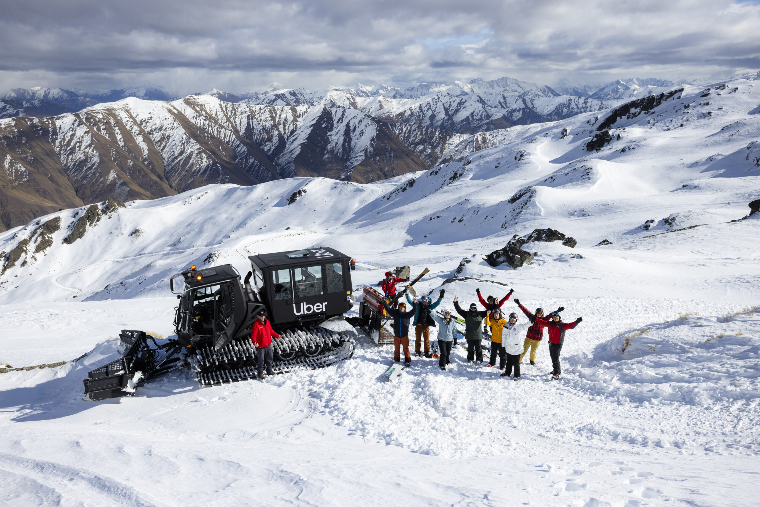 Uber celebrates 10th birthday with world first alpine experience | Uber ...