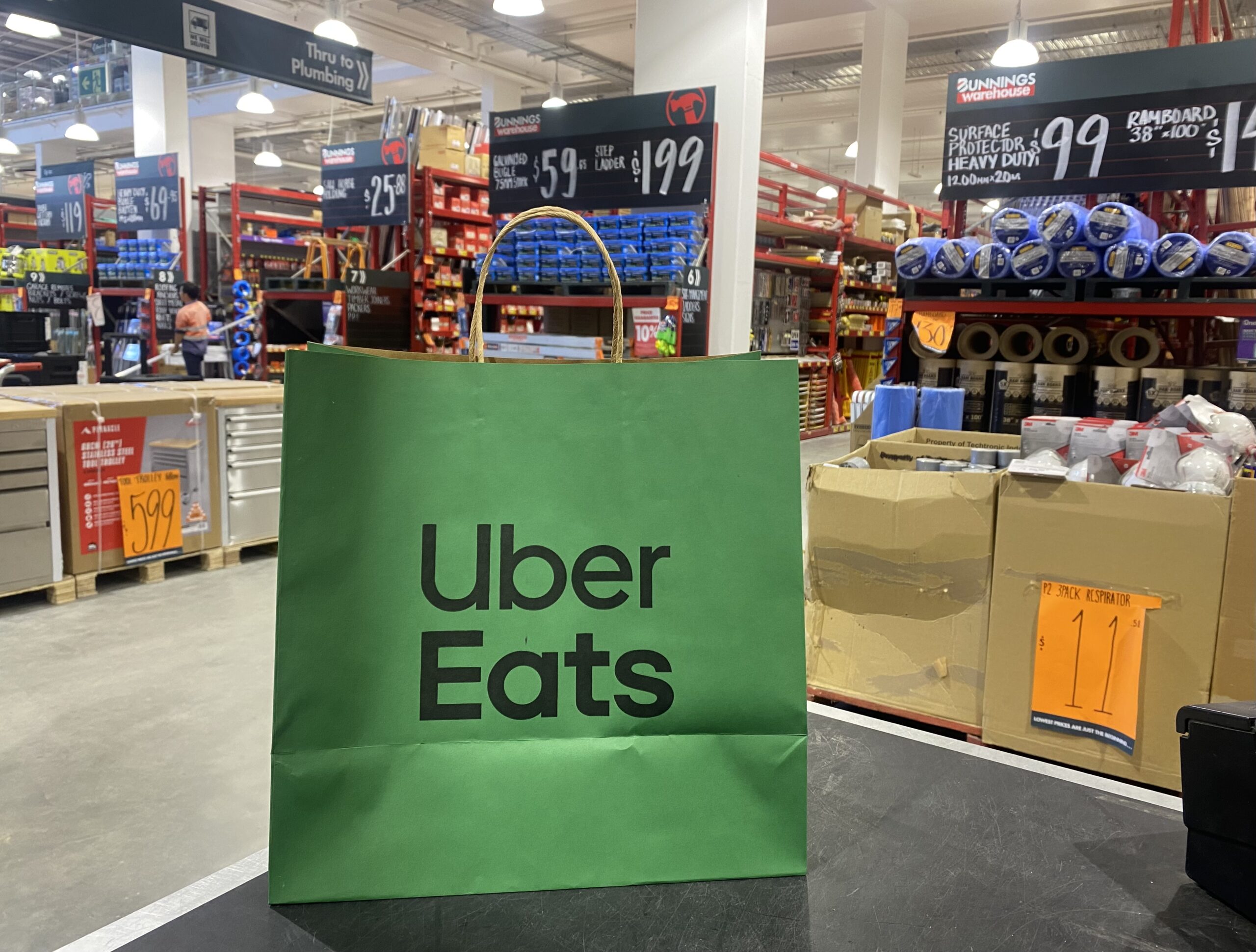 Bunnings and Uber team up to bring same day parcel delivery to regional ...