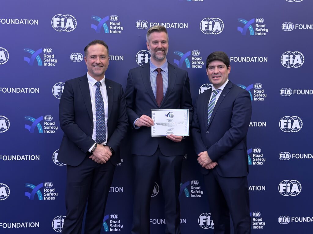 Uber Receives Highest Rating for Road Safety from FIA | Uber Newsroom