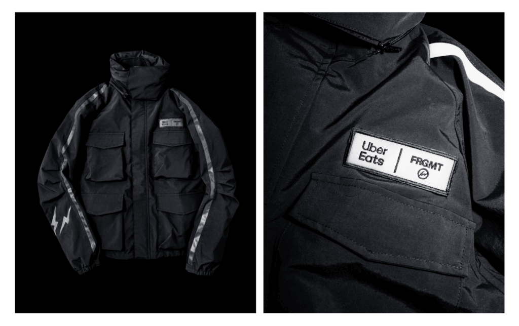 Uber Eatsが配達パートナー用ジャケットを制作 デザインは藤原ヒロシ氏主宰のfragment KOMINE製プロテクター、リフレクター装備の安心安全仕様を300名に贈呈の最新ニュース ...