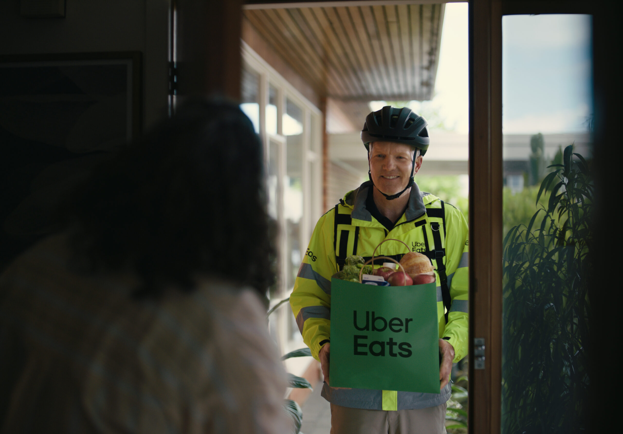New Uber Eats Campaign Sees Jim Courier Deliver on His Name | Uber Newsroom